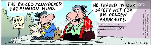 Financial Safety Net Cartoons and Comics - funny pictures from CartoonStock