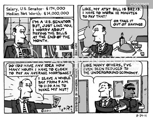 Income Class Cartoons and Comics - funny pictures from CartoonStock
