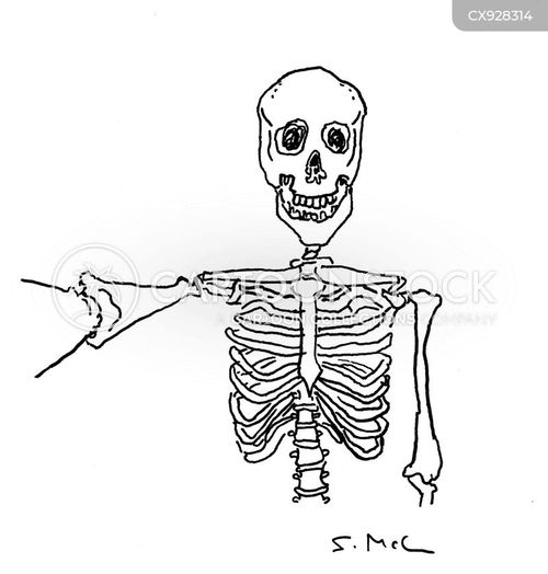 Skeleton Cartoons and Comics - funny pictures from CartoonStock