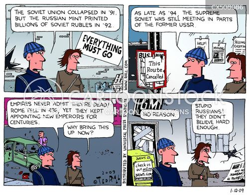 Soviet Union Cartoons and Comics - funny pictures from CartoonStock
