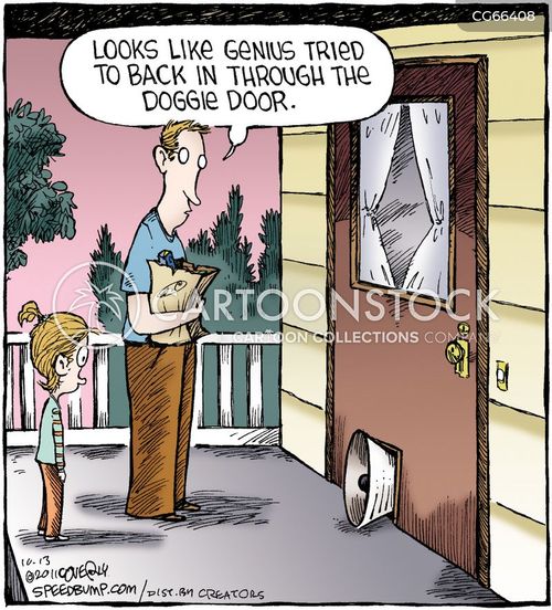 Do Not Enter Cartoon