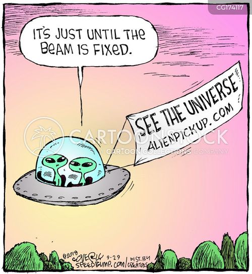 Beam Me Up Cartoons and Comics - funny pictures from CartoonStock