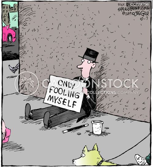 Self-mocking Cartoons and Comics - funny pictures from CartoonStock