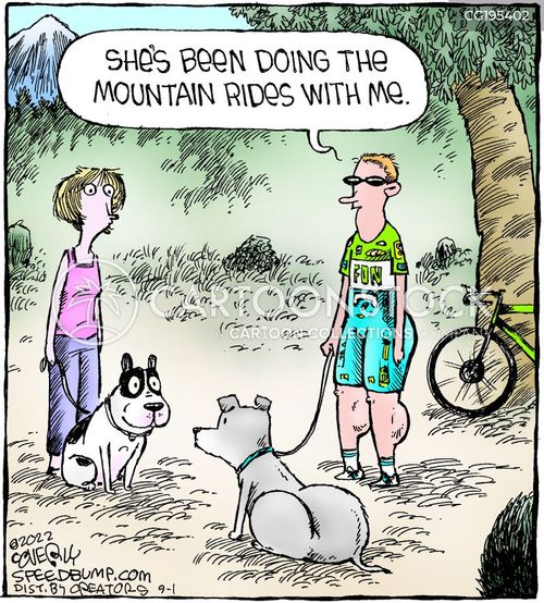 Bicycle Ride Cartoons and Comics - funny pictures from CartoonStock