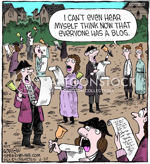 Crier Cartoons and Comics - funny pictures from CartoonStock