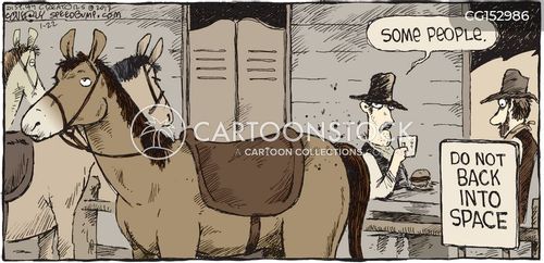 Backing Cartoons and Comics - funny pictures from CartoonStock