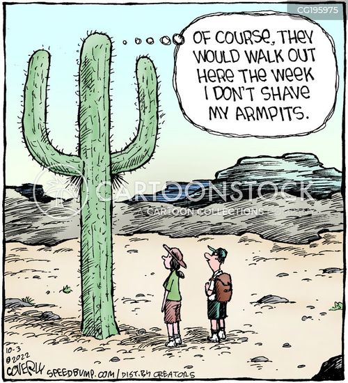 Armpit Hair Cartoons and Comics - funny pictures from CartoonStock