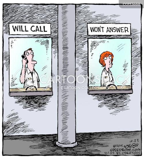 Answer The Call Cartoons and Comics - funny pictures from CartoonStock