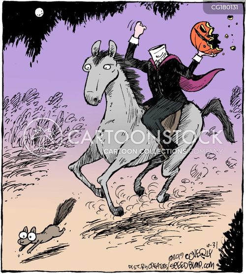 Headless Horseman Cartoons and Comics - funny pictures from CartoonStock