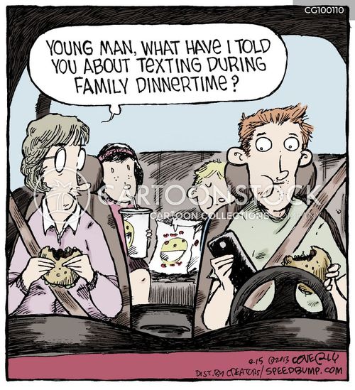 Speed Texting Cartoons and Comics - funny pictures from CartoonStock