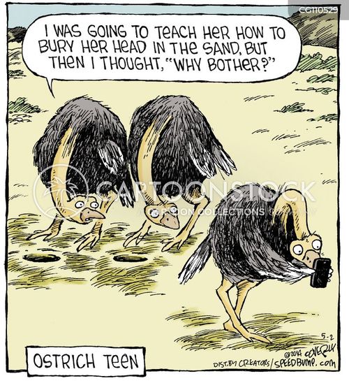 Preoccupation Cartoons and Comics - funny pictures from CartoonStock