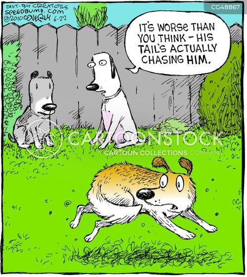 Tail Movement Cartoons and Comics - funny pictures from CartoonStock