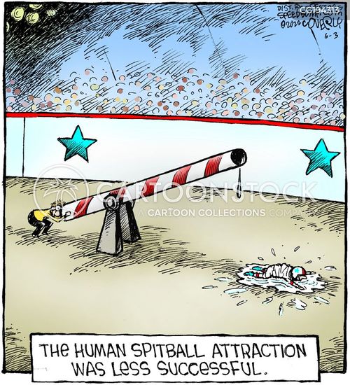 Circus Closing Cartoons and Comics - funny pictures from CartoonStock