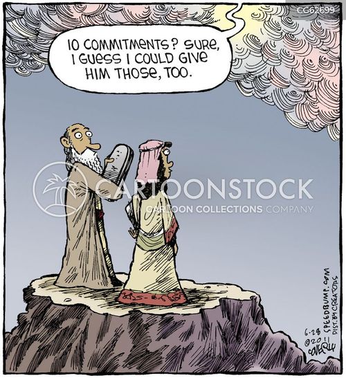 Religious Commitments Cartoons and Comics - funny pictures from ...