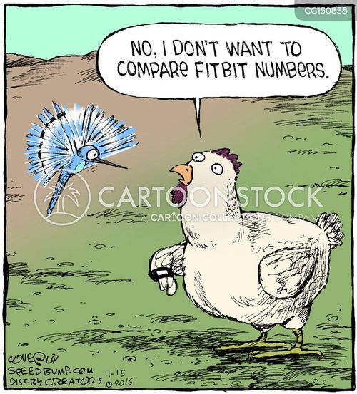 Fit-bit Cartoons and Comics - funny pictures from CartoonStock