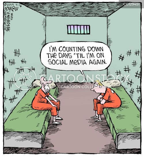 Inmate Socialization Cartoons and Comics - funny pictures from CartoonStock