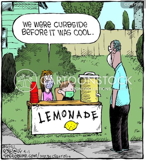 Curbside Pickup Cartoons and Comics - funny pictures from CartoonStock