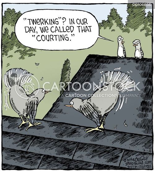 Twerking Cartoons and Comics - funny pictures from CartoonStock