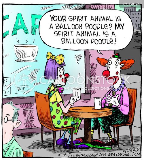Spirit-guide Cartoons and Comics - funny pictures from CartoonStock