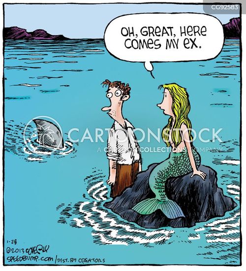 Exes Cartoons and Comics - funny pictures from CartoonStock