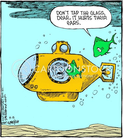 Tapping The Glass Cartoons and Comics - funny pictures from CartoonStock