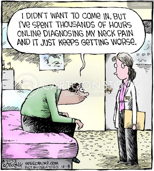 Neck Pain Cartoons and Comics - funny pictures from CartoonStock