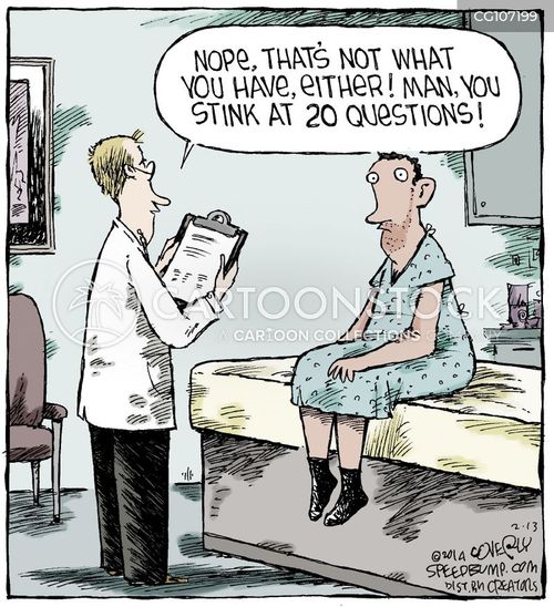 20 Questions Cartoons and Comics - funny pictures from CartoonStock