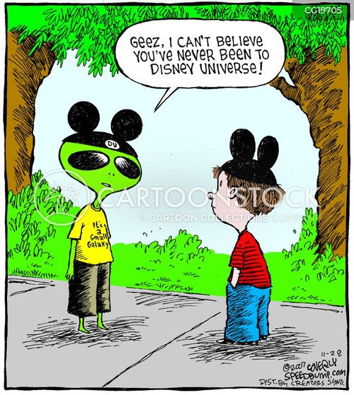 Alienating Disney Cartoons and Comics - funny pictures from CartoonStock