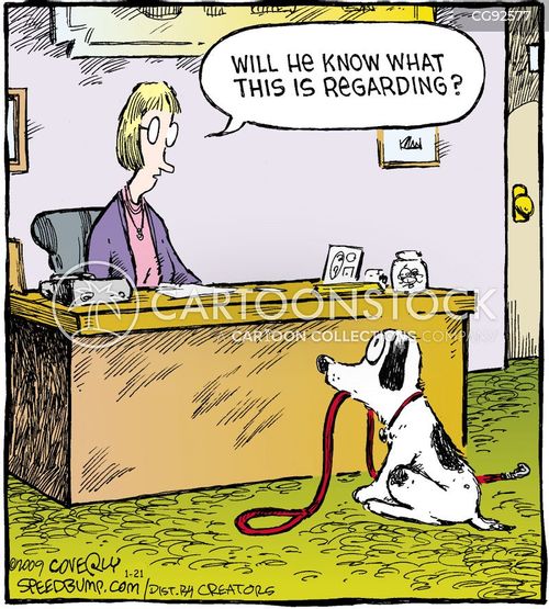 Business Appointment Cartoons and Comics - funny pictures from CartoonStock