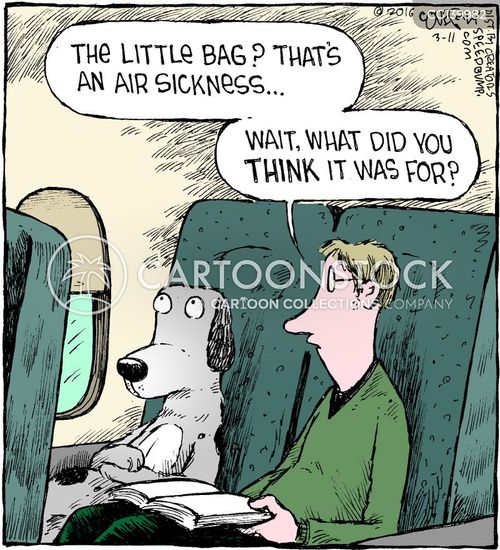 Air Sick Cartoons and Comics - funny pictures from CartoonStock