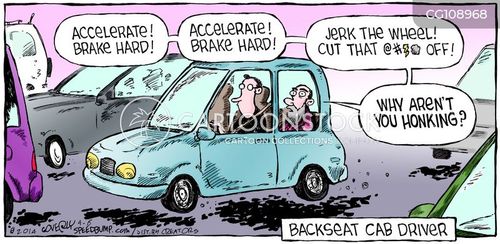 Reckless Driving Cartoons and Comics - funny pictures from CartoonStock