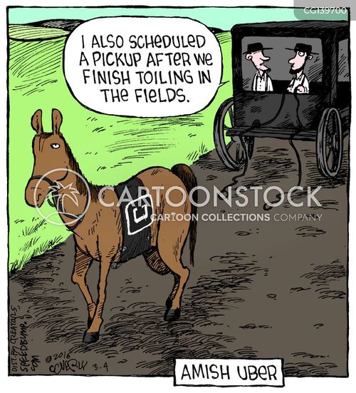 Amish Farmer Cartoons and Comics - funny pictures from CartoonStock
