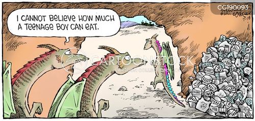 Speed Eating Cartoons and Comics - funny pictures from CartoonStock