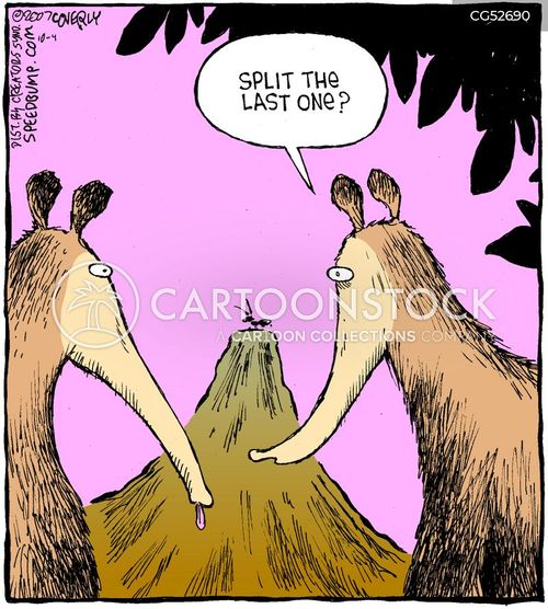 Sharing Prey Cartoons and Comics - funny pictures from CartoonStock