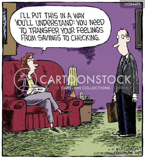 Emotional Transfer Cartoons and Comics - funny pictures from CartoonStock
