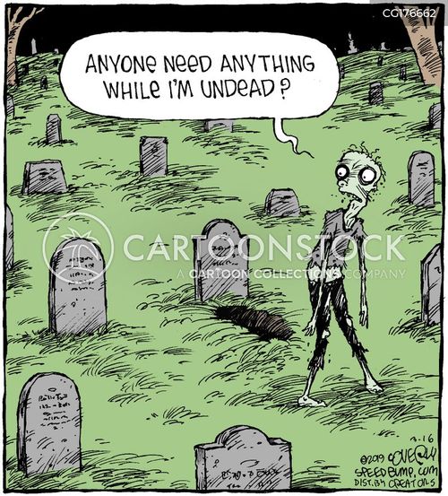 Undead Cartoons and Comics - funny pictures from CartoonStock