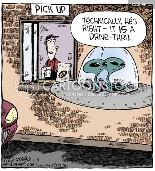 Drive-thru Experience Cartoons and Comics - funny pictures from ...