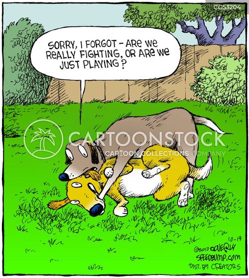 Aggressive Behavior Cartoons and Comics - funny pictures from CartoonStock