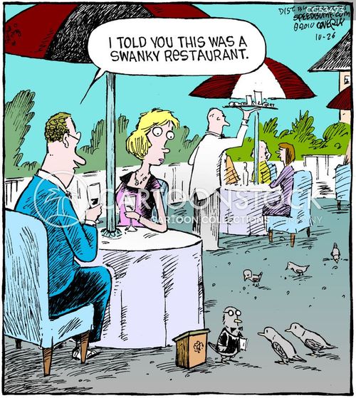 Classy Establishment Cartoons and Comics - funny pictures from CartoonStock