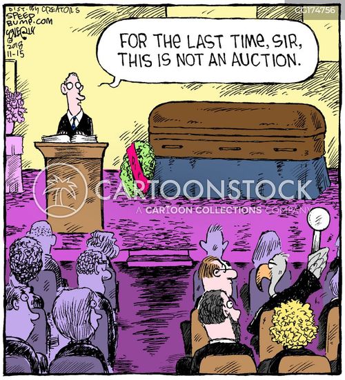 Auctioned Cartoons and Comics - funny pictures from CartoonStock