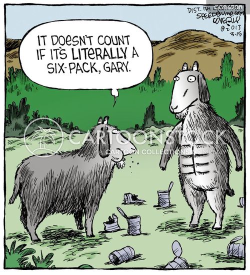 Goat Jumping Cartoons and Comics - funny pictures from CartoonStock