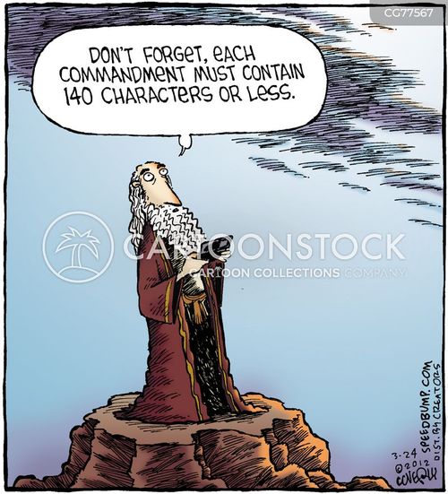 Moses And God Cartoons and Comics - funny pictures from CartoonStock