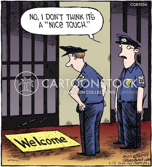 Police Guard Cartoons and Comics - funny pictures from CartoonStock