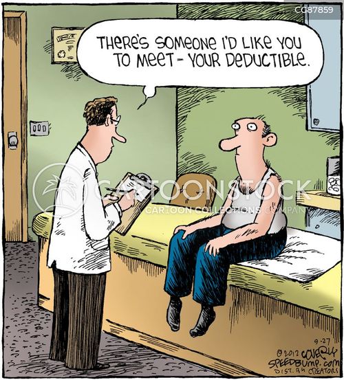 High-deductible Health Plans Cartoons and Comics - funny pictures from ...