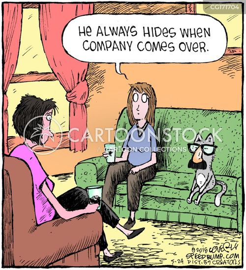 Hidden Cats Cartoons and Comics - funny pictures from CartoonStock