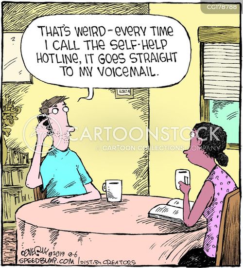 Hotline Message Cartoons and Comics - funny pictures from CartoonStock