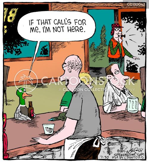 Duck Call Cartoons and Comics - funny pictures from CartoonStock