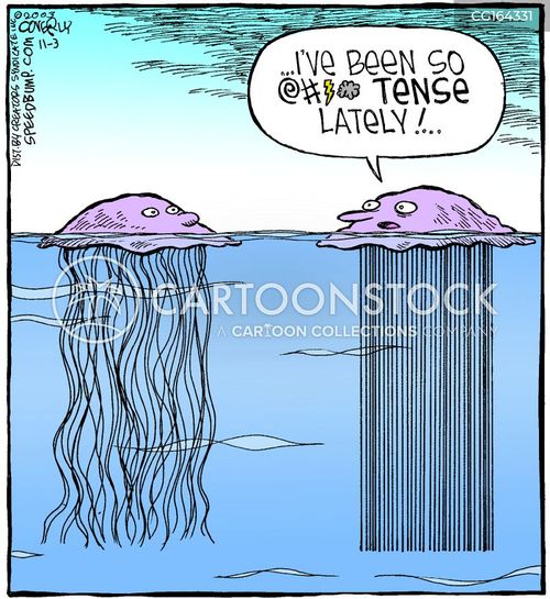 Tensed Cartoons and Comics - funny pictures from CartoonStock