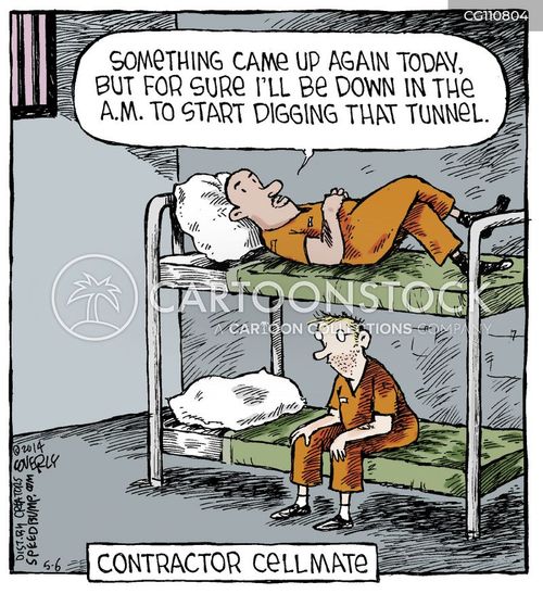 Cellmate Cartoons and Comics - funny pictures from CartoonStock