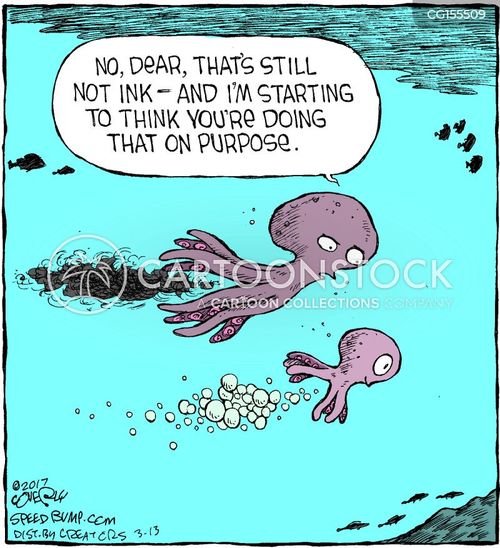 Inking Cartoons and Comics - funny pictures from CartoonStock